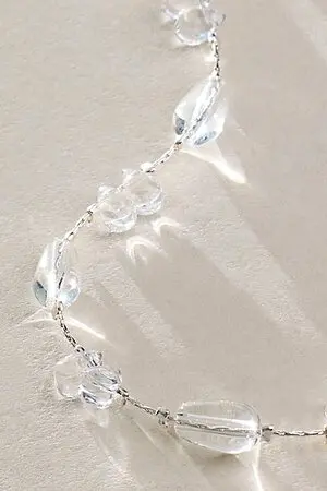 Free People Dewdrop Anklet With Glass Beads