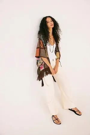 THE FARRA Mixa Poncho Jacket