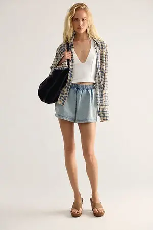 We The Free Nathalia Button Down Top