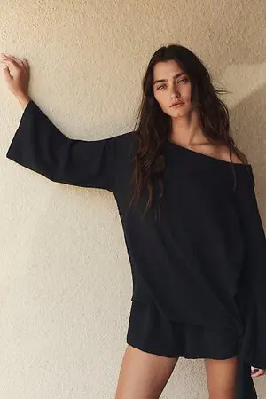Free People Brita Romper - Black