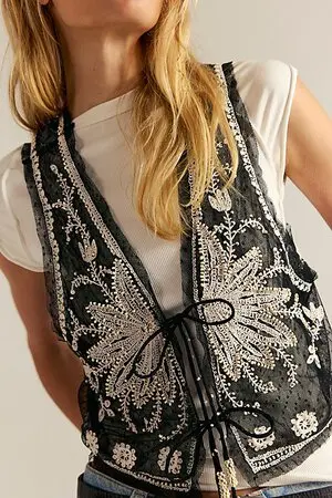 Free People Under The Sun Vest Jacket