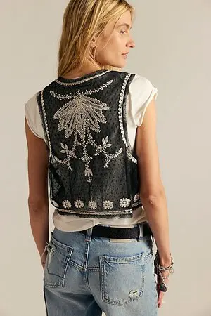 Free People Under The Sun Vest Jacket