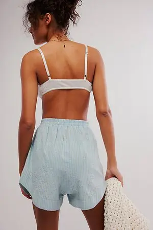 INTIMATELY Cloud Nine Seersucker Boxers - Mint Combo