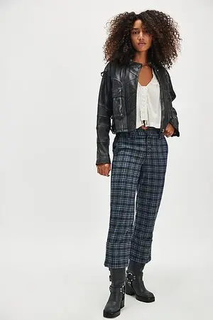 Free People Plaid Pants For Women