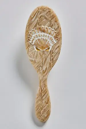 SOLAR ECLIPSE Hand-painted Acetate 2-in-1 Brush At