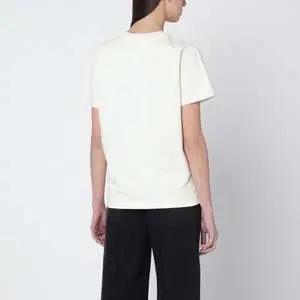 A.p.c. Cotton T-shirt With Crew Neck And Logo