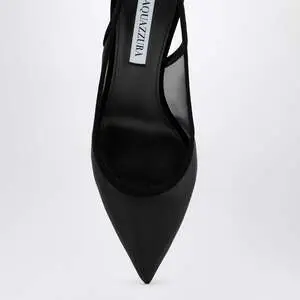 AQUAZZURA Bow-tie Mesh Pumps