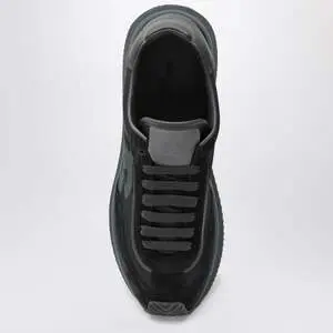 Dolce & Gabbana Fabric And Leather Sneakers
