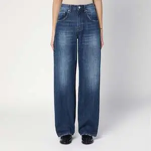 DEPARTMENT 5 Wide-leg Jeans With Washed Effect