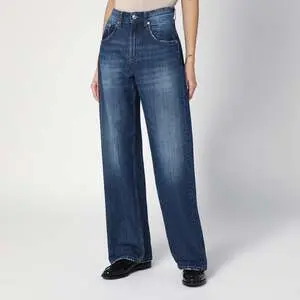DEPARTMENT 5 Wide-leg Jeans With Washed Effect