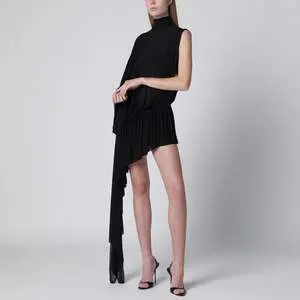 FRANCESCO MURANO Asymmetric Hem Turtleneck Dress
