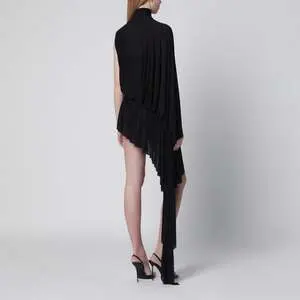 FRANCESCO MURANO Asymmetric Hem Turtleneck Dress