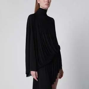 FRANCESCO MURANO Asymmetric Hem Turtleneck Dress