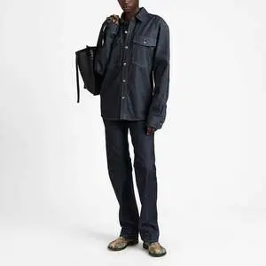 JW Anderson Indigo Denim Oversized Shirt