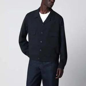 SANTANIELLO Wool-blend Overshirt Jacket