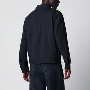 SANTANIELLO Wool-blend Overshirt Jacket