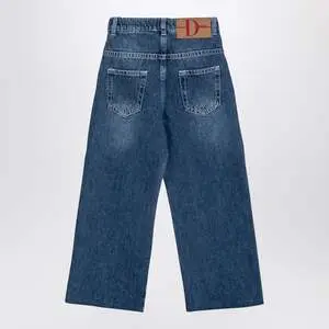 DOUUOD Washed Denim Jeans