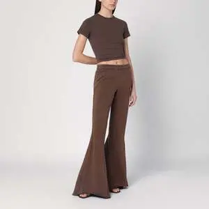 ENTIRE STUDIOS Cropped Cotton T-shirt