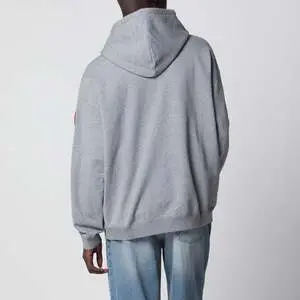 Canada Goose Cotton Hoodie With Logo Patch