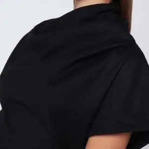 ENTIRE STUDIOS Wool Midi Dress With Asymmetric Drape