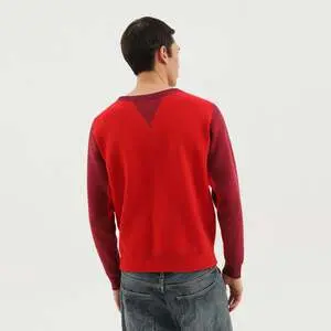 1989 STUDIO Color Block Crew Neck Sweater