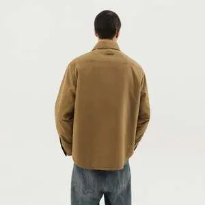 1989 STUDIO Kaki Shirt-jacket With Pockets