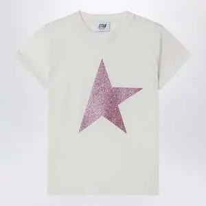GOLDEN GOOSE Cotton Star T-shirt - White