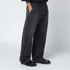 Fear Of God Washed Effect Cotton Denim Jeans