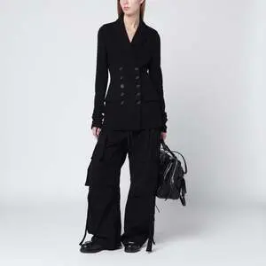Dolce & Gabbana Waxed Cotton Cargo Trousers
