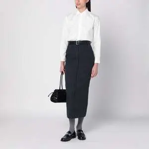 Thom Browne Pinstriped Pencil Skirt