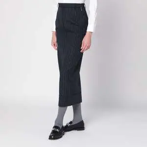 Thom Browne Pinstriped Pencil Skirt