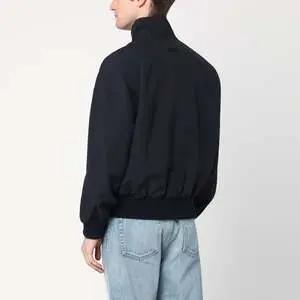 Fear Of God Navy Virgin Wool Zip Jacket