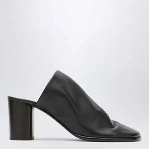 LEMAIRE Lambskin Block Heel Mules