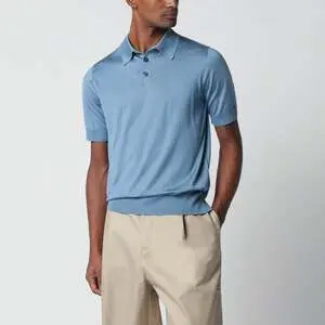 Dolce & Gabbana Silk Polo Shirt