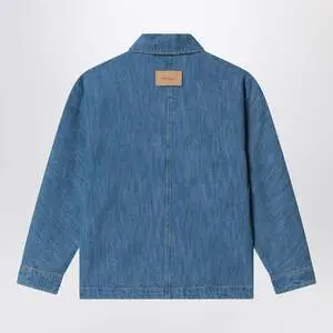 Givenchy Embroidered Logo Denim Shirt
