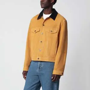 Loewe Suede Jacket With Contrasting Collar