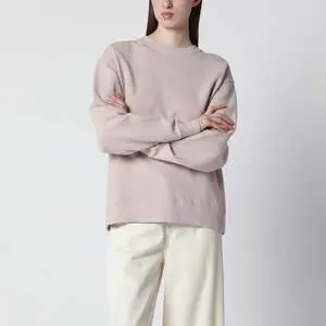 GOLDEN GOOSE Cotton Crewneck Sweatshirt With Double Star Logo