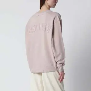 GOLDEN GOOSE Cotton Crewneck Sweatshirt With Double Star Logo