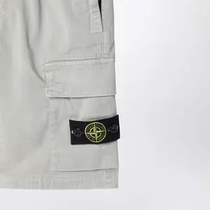Stone Island Cotton Cargo Shorts