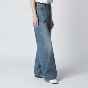 GOLDEN GOOSE Washed Wide-leg Denim Jeans
