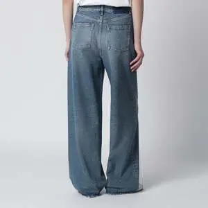 GOLDEN GOOSE Washed Wide-leg Denim Jeans