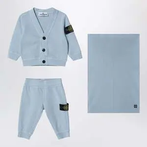 Stone Island Two-piece Set With Blanket