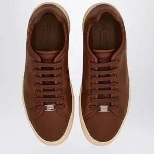 FERRAGAMO Low-top Calfskin Sneakers