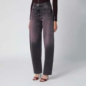 HAIKURE Washed Pink Denim Jeans