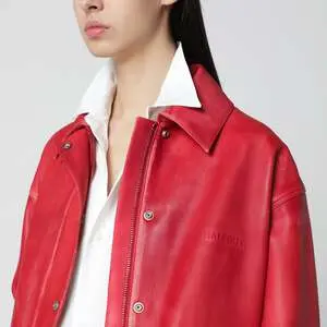 HALFBOY Leather Parka
