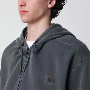 Carhartt Work In Progress Nelson Garment Dyed Zip-up Sweatshirt