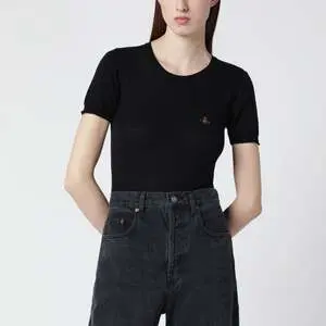 VIVIENNE WESTWOOD Bea Cotton Top - Black