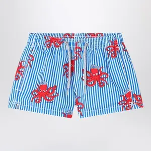 MC2 SAINT BARTH Octopus Print Swim Shorts - Multicolor