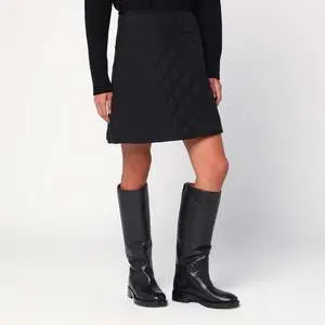 JIL SANDER Quilted Viscose Skirt