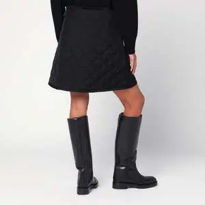 JIL SANDER Quilted Viscose Skirt